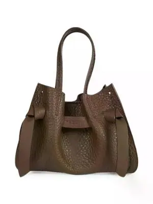 VISONA` Vittorina Leather Tote Bag