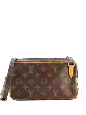 LOUIS VUITTON Pochette Marly Bandouliere Bag Monogram Canvas Crossbody Bag - Brown