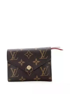 LOUIS VUITTON Victorine Wallet Monogram Canvas Small Wallets - Brown