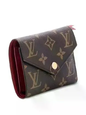LOUIS VUITTON Victorine Wallet Monogram Canvas Small Wallets - Brown