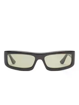 PORT TANGER Rectangle Tortoiseshell Sunglasses