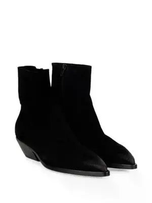 Elena Iachi Pointed-toe Side-zip Ankle Boots