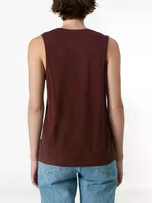 American Vintage Scoop Neck Sleeveless Tank Top