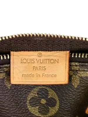 LOUIS VUITTON Speedy Mini Hl Handbag Monogram Canvas Satchel - Brown