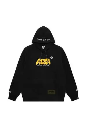 AAPE BY *A BATHING APE Aaper Alfa Graphic Hoodie - Green