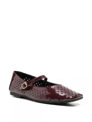 LINDA BAUMANN Perforated Ballet Flats