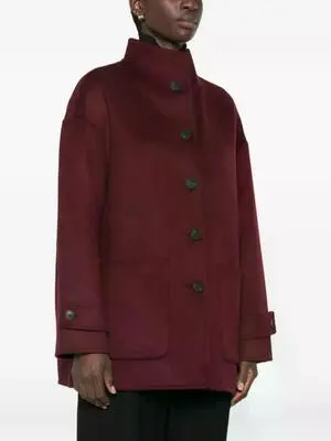 THE DYNAMIS STUDIO Button-up Wool Coat