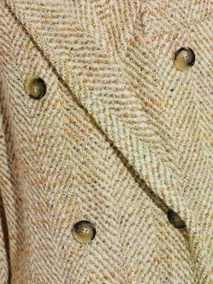 MARANT ETOILE Pilda Herringbone Double-breasted Coat