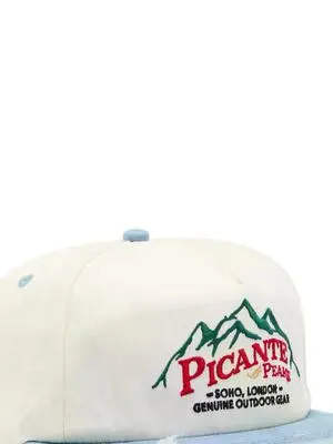 PICANTE Peaks Crew Embroidered Distressed Baseball Cap