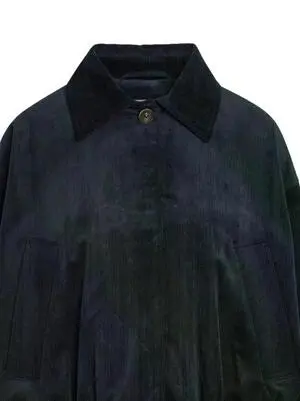 RÓHE Corduroy Elasticated Hem Jacket - Blue