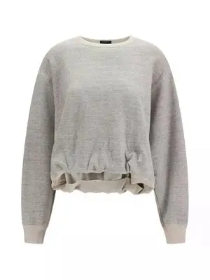 R13 New York Balloon Logo-print Sweatshirt - Grey