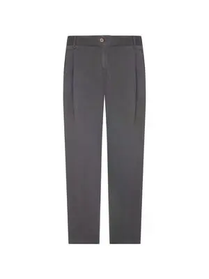BRIGLIA 1949 Pleated Chino Trousers - Grey