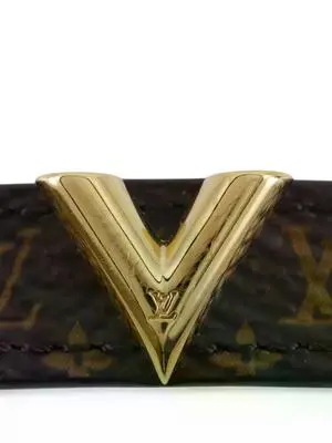 LOUIS VUITTON 2022 Monogram Essential V Bracelet Costume Bracelet
