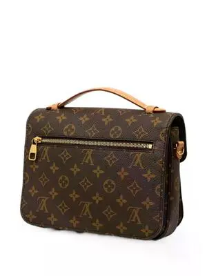 LOUIS VUITTON 2020 Monogram Pochette Metis Satchel