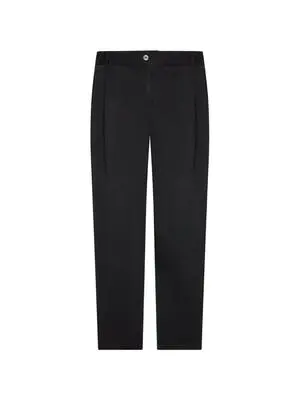 BRIGLIA 1949 Pleated Chino Trousers - Black