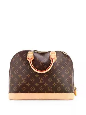 LOUIS VUITTON Alma Handbag Monogram Canvas Pm Satchel