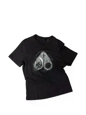Moose Knuckles Logo-print T-shirt - Black