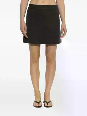 LISA YANG Clare Knitted Mini Skirt