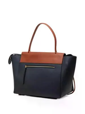 Celine 2014 Mini Bicolor Smooth Calfskin Belt Bag Satchel