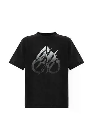 Moose Knuckles Logo-print Cotton T-shirt - Black