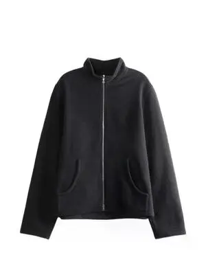 RIER Zip-up Fleece Sweatshirt