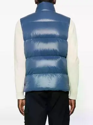 Moncler Belice Quilted Gilet With Logo Patch