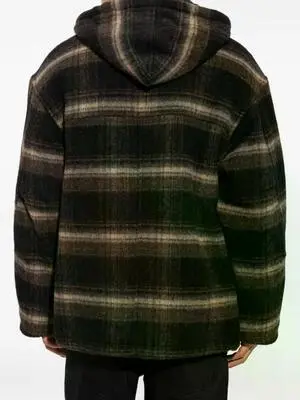 MARANT Kiril Checkered Hooded Jacket