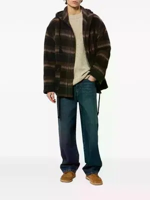 MARANT Kiril Checkered Hooded Jacket
