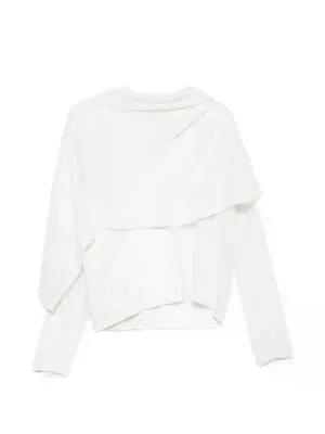 DARKPARK Addison Long-sleeve Sweater - White