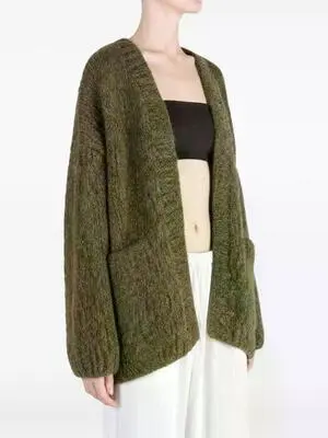 CASEY CASEY Elsa Chunky Knit Cardigan - Green