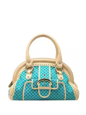 Celine Macadam Canvas Dome Handbag