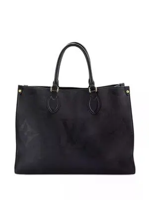 LOUIS VUITTON Onthego Monogram Empreinte Giant Mm Tote Bag - Black
