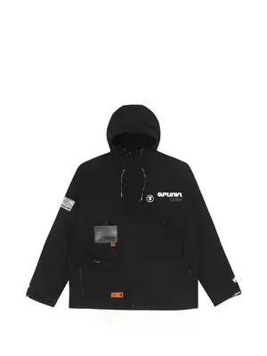 AAPE BY *A BATHING APE Apunvs Hooded Jacket - Black