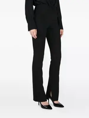 Federica Tosi Cady Trousers With Slit Hem