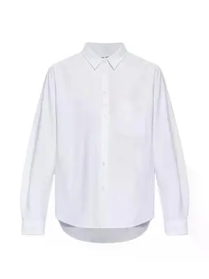 SAMSOE SAMSOE Saryan P Patch-pocket Shirt - White