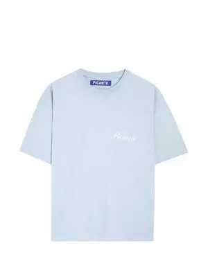 PICANTE Tailor Ogo-print T-shirt - Blue