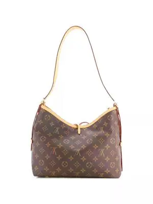 LOUIS VUITTON Carryall Monogram Canvas Pm Hobo Bag