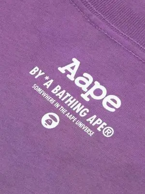 AAPE BY *A BATHING APE Moonface Gradient-print T-shirt