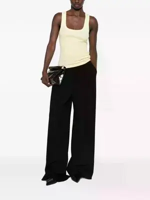 Jacquemus Ribbed-knit Logo-patch Vest
