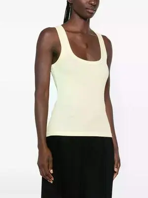 Jacquemus Ribbed-knit Logo-patch Vest