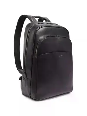 LANCEL 15'6 Edgard Leather Backpack - Black