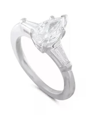 LB EXCLUSIVE Diamond And Platinum Ring - Silver