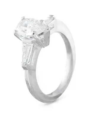 LB EXCLUSIVE Diamond And Platinum Ring
