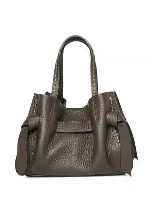 VISONA` Visona Vittorina Leather Tote Bag