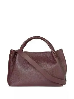 VISONA` Visona Mia Leather Tote Bag - Red