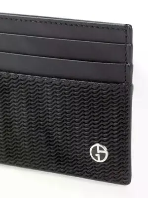 Giorgio Armani Textured-leather Cardholder