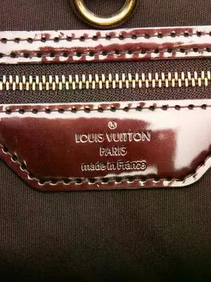 LOUIS VUITTON Monogram Vernis Wilshire Mm Tote Bag - Purple
