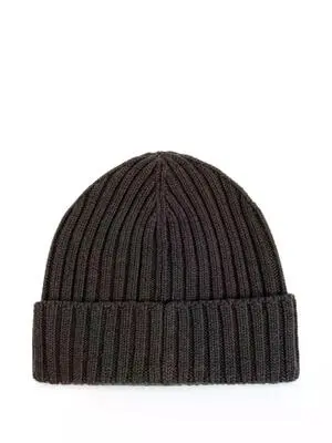 Paul & Shark Ribbed-knit Beanie Hat