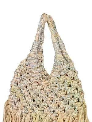 HIBOURAMA Vannifique Fringed Tote Bag