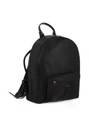 Kiton Leather-trimmed Zip-fastening Backpack